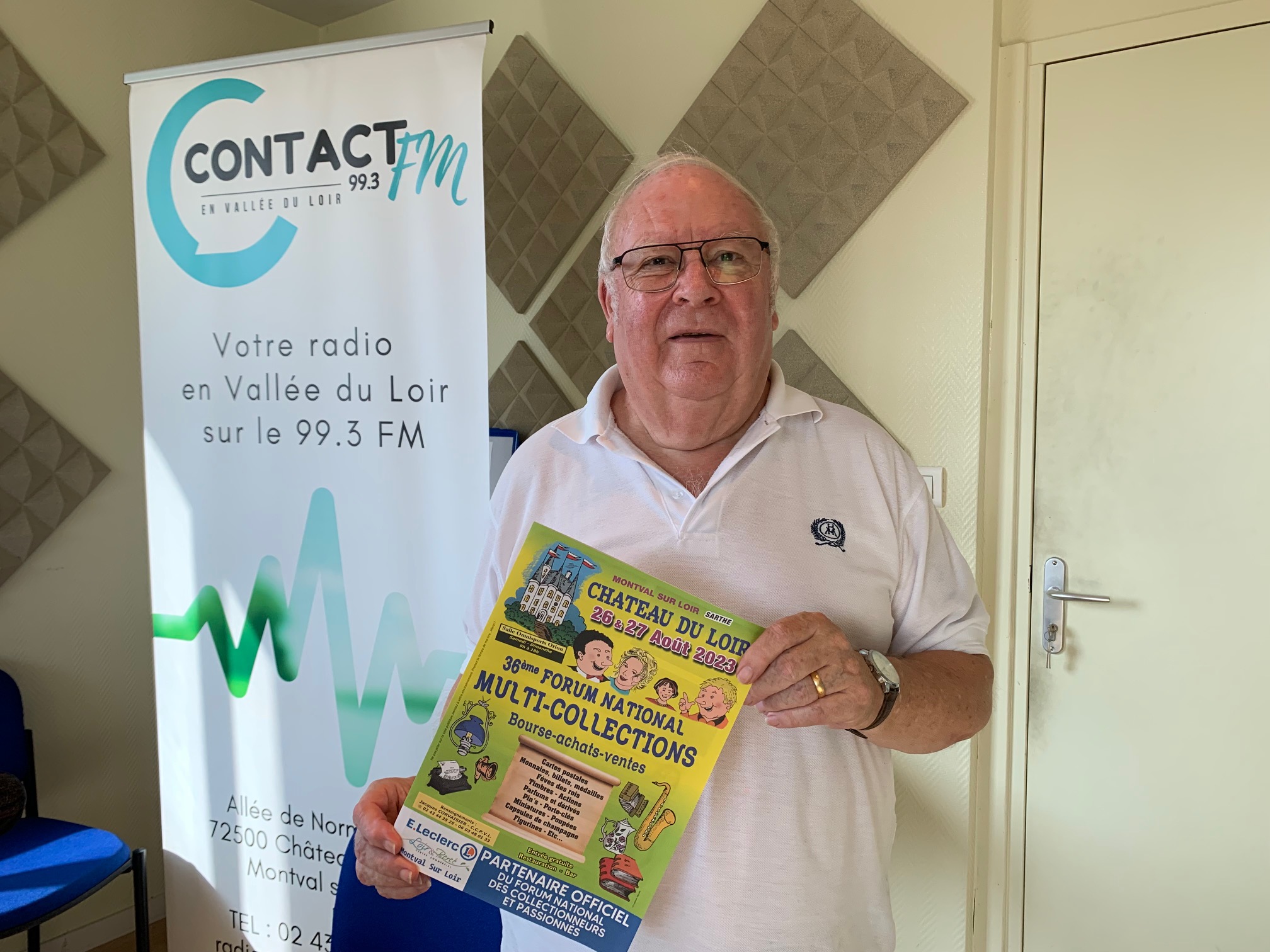 36e forum multi-collections ce week-end des 26 et 27 août à Château-du-Loir - Contact FM 99.3